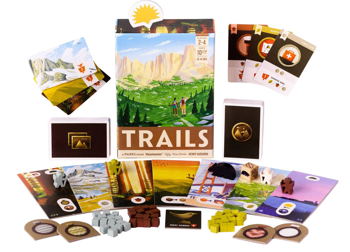 TRAILS Board Game – Fifty-Nine Parks
