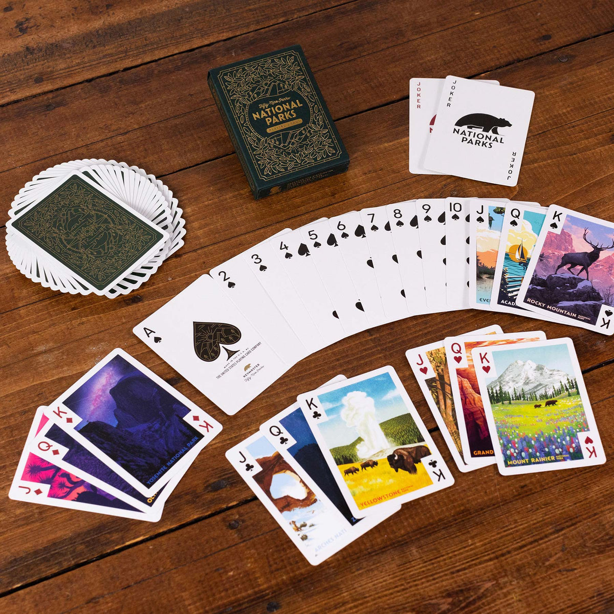 National Parks Playing Card Deck – Fifty-Nine Parks