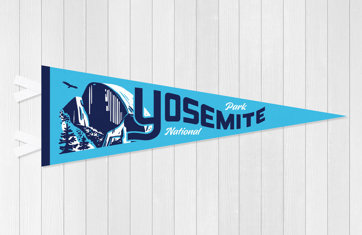 Yosemite National Park Pennant – Fifty-Nine Parks